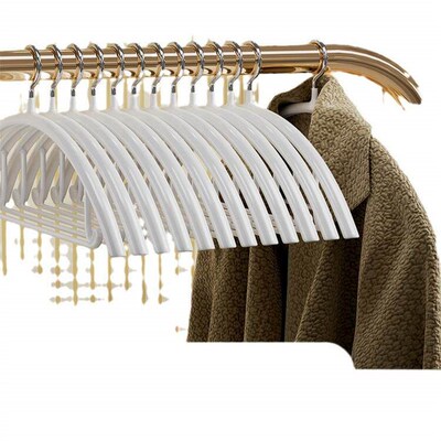 Nano Semi-Circular Non-Slip Hangers for Home Use, Prevent Sh