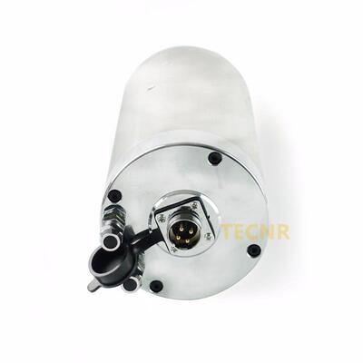 ECNR 4 bearing 3KW water cooled spindle motor 220V 380V diam