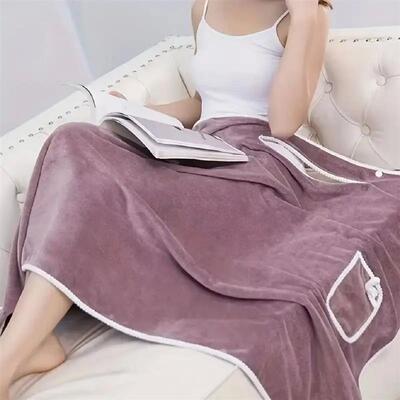 Womens Bath Towels Girls Wearable Fast Drying Bathing Beach