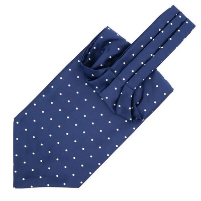 2024 Elegant Mens Ascot Necktie Plaid Floral Ties For Man Po