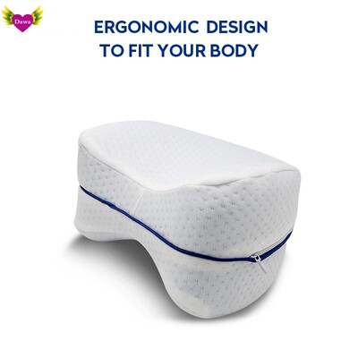 Memory Foam Pillow Orthopedic Knee Leg Wedge Pillow Cushion