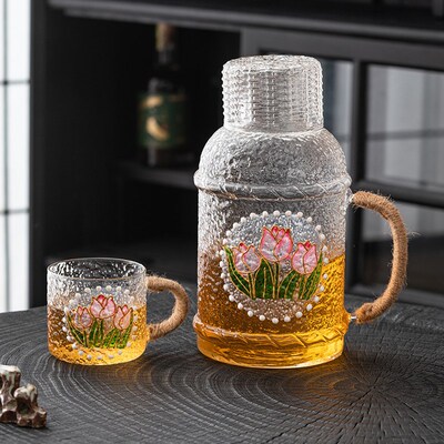 Storage Japanese retro high aesthetic cold water kettle glas