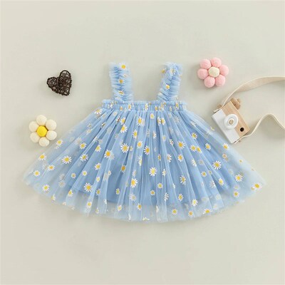 Ma&Baby 6M-5Y Summer Toddler Kid Baby Girls Tulle Dress Dais