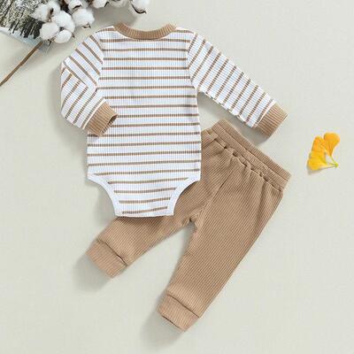 Citgeett Autumn Infant Baby Boy Fall Outfits Long Sleeve Str