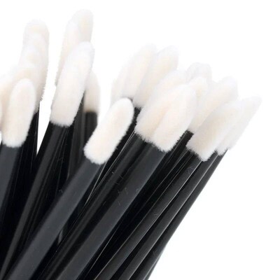 100PCS Disposable Lip rushes Makeup rush Eyelashes Extension