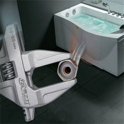Mini Adjustable Bathroom Adjustable Wrench Strong Clamping L