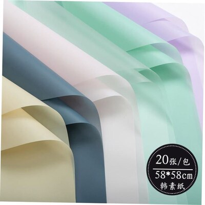 Flower wrapping paper matte bouquet packag paper waterproof