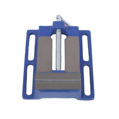 1pcs 60mm Alunum Bench Vise able Flat Clamp-on Plier Drill P