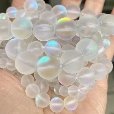 Natural Stone Beads 4 6 8 10mm Tiger Eye Lava Amazonite Turq