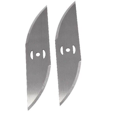 2pcs 150mm Metal Grass String Trimming Head Replacement Saw