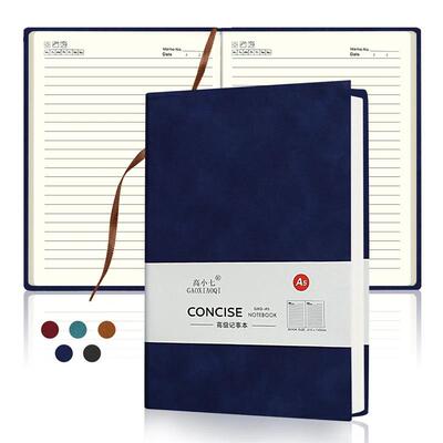 A5 Retro Notebook Leather Cover Thickened Business Soft Imit