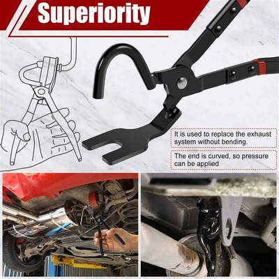 Car Exhaust Hanger Pliers High Carbon Steel Bracket Removal
