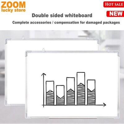 Magnetic whiteboard Office/home teaching White Board Double