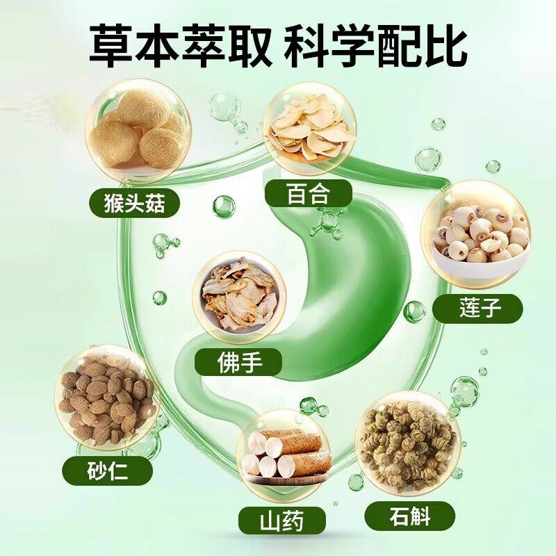 南同仁堂猴头菇HSP石京斛砂康仁佛手颗粒养肠胃健官方旗舰品店正