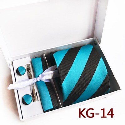Yongfeng 2025 Polyester Business Executive Mens Tie 6Piece G