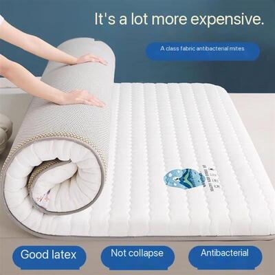 4.5cm+thick+soft+bed+mattress+folding+mattress+topper+pad