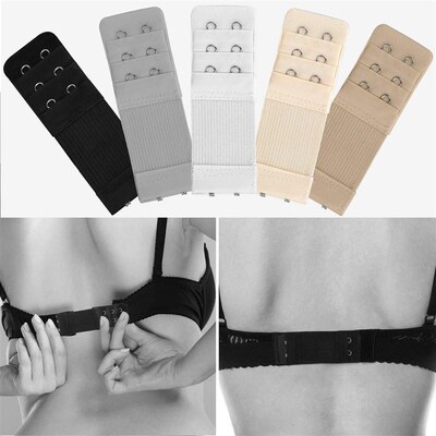 10pcs Bra Buckle Combo Set Elastic ThreeRow TwoThree Buckle