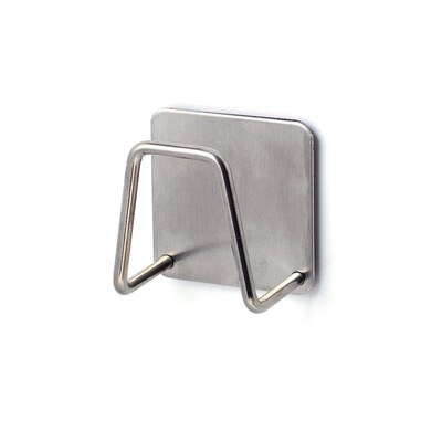 No Punch-free Sponge Rack Stainless Steel Sponge Drain Rack