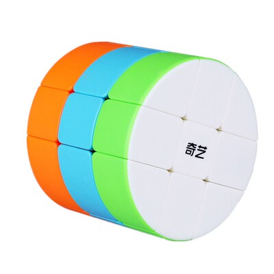Qiyi Barrel Cube 3x3x3 Stickerless Strange-Shape Magic Cube