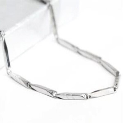 Wu Yanzu personality piece twill mens titanium steel neckla