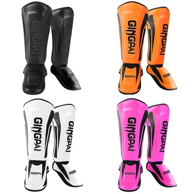 Kickboxing Boxing Shin Guard Pads Muay Thai Martial Arts San
