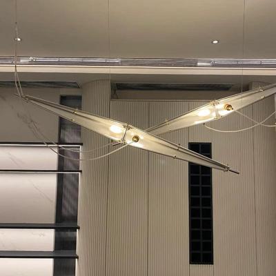 设计师loft餐厅吊灯简约包豪斯艺术小众中空楼梯间吧台客厅咖啡厅