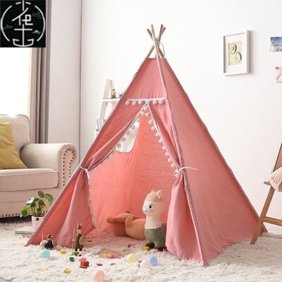 kids teepee tent kids indian canvas playhouse sleeping dome