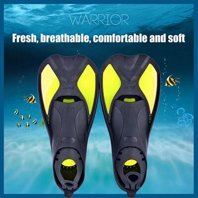 Comfort Swimming Fins Unisex Flexible Submersible Foot Anti-