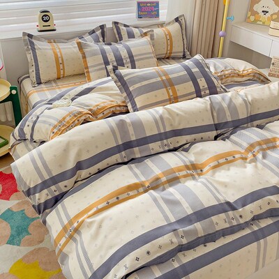 Thickened Twill Sanding Four-piece tton-proof Student Dormit
