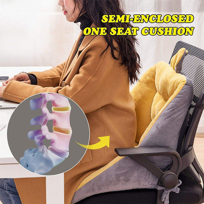 Comfort Semi-Enclosed One Seat Cushion for Office Chair Pain