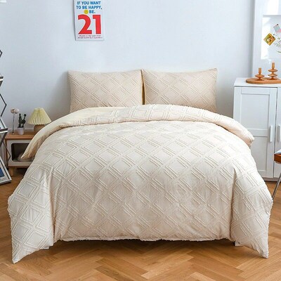 Home Textile In Stock Cut Flower Solid lor Quilt ver Pillowc
