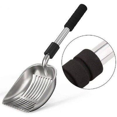 Adjustable Handle Cat Litter Scoop Durable Adjustable Cat