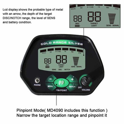 TIANXUN MD4060 4090 Metal Detector Professtional Undergroun