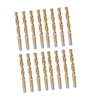 105pcs Titanium Coated Straight Shaft High Steel Drilling