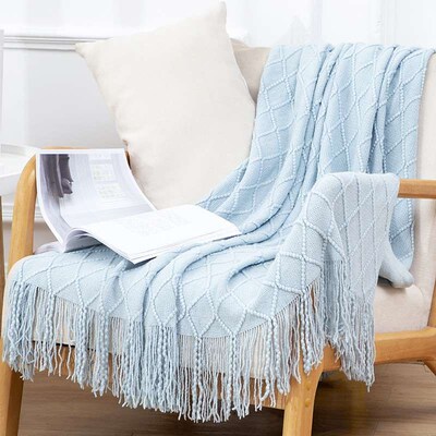 Nordic Blanket Sofa Blanket Summer Office Lunch Bre Nap Air-