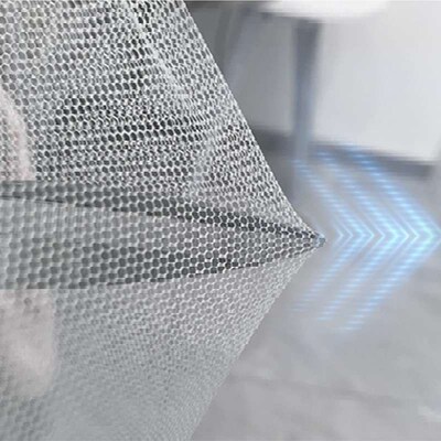 Zhengshun transparent mosquito net three-door upper and lowe