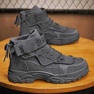 Men Boots Tactical Military Combat Boots Outdoor Hiking Wint