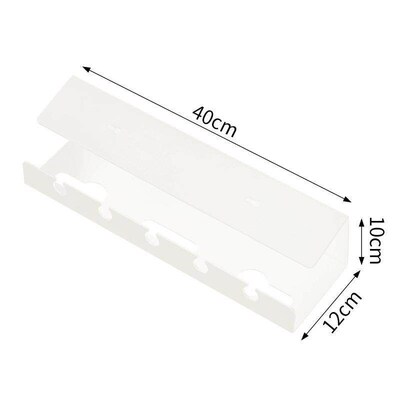 Cable management box for household power sockets, suitable f