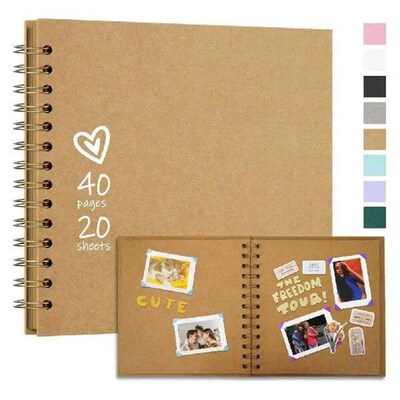 Spiral Scrap Album Diy Spiral Scrap Photo Album