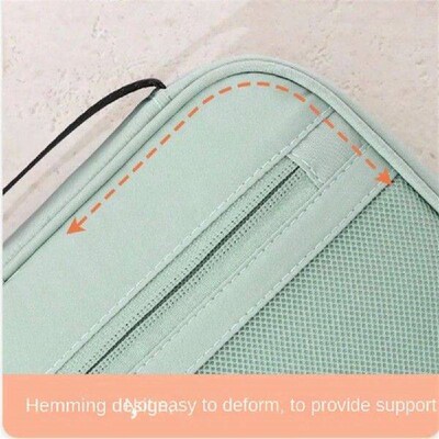 Zipper Data Cable Organizer Bag Portable Protective Cover