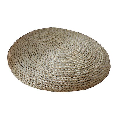 Straw Cushion Meditation Worshiping Buddha Thick Hand-woven