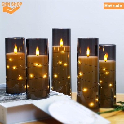 Flameless LED Candles String Christmas&Halloween Decoration