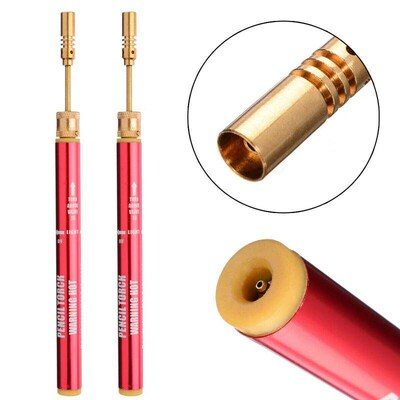 Mini Gas Blow Torch Soldering Iron Gun Butane Cordless Woole