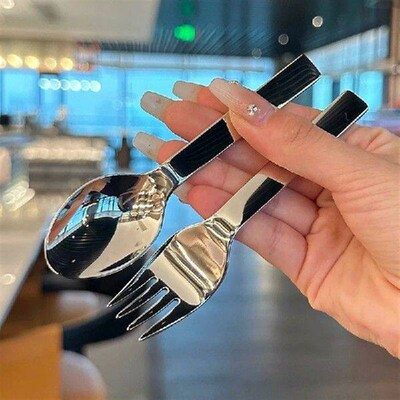 Children Tableware Deepened Thickened Stainless Steel