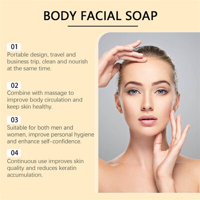 OceAura Pore Cleansing Soap: Gently cleanses, exfoliates, an