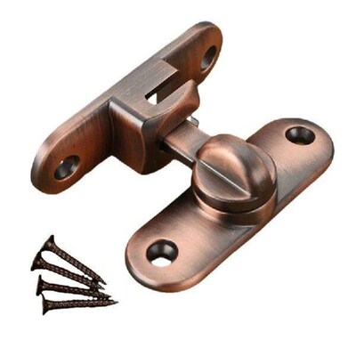 Convenient and Sturdy Zines Alloy Door Latches No Hole Need