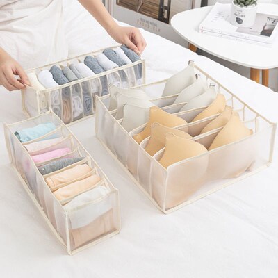 Jeans Bra Organizer Home Separated Dormitory Closet Organize