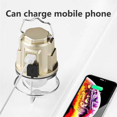 Outdoor camping tent lighting rechargeable portable lamp
