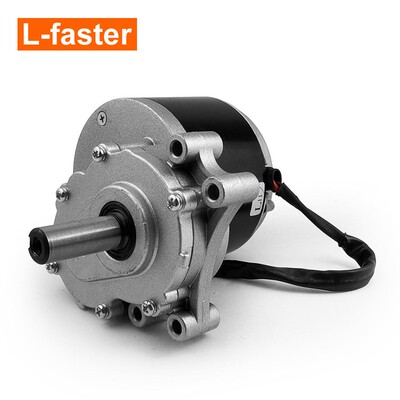 L-f普通轮椅ater350电动推车有刷齿轮电W机120-90PRsM长轴二级减