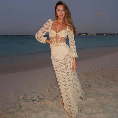 Cutout Sretch Knit Swimsuit 2024 Womens Swimwear One Pieces